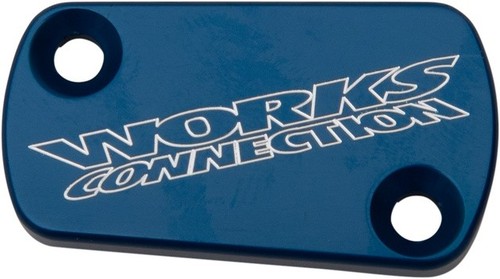 Works Connection Clutch Master Cylinder Cover Blue Kawasaki KX450 4 ...