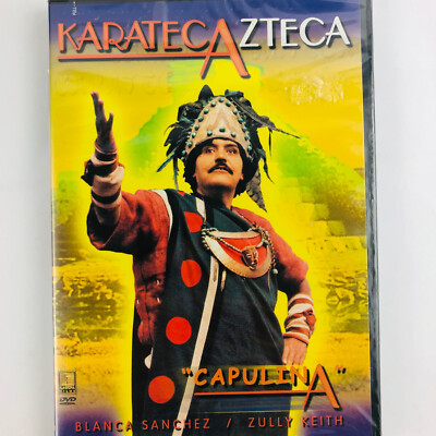 DVD KARATECA AZTECA GASPAR HENAINE CAPULINA BLANCA SANCHEZ ZULLY KEITH ...