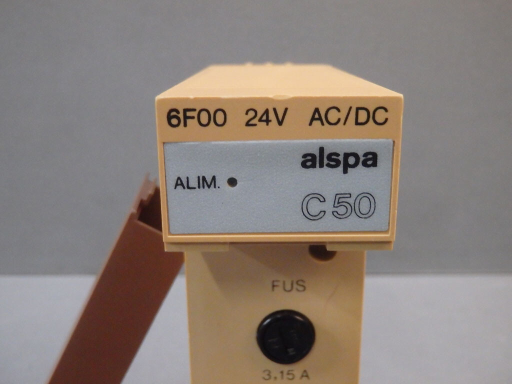 6F00 - ALSPA - 6F00/Module Alstom C50 Board D' Power 24V Used | eBay