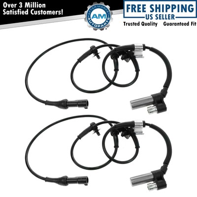 Front ABS Wheel Speed Sensor Set For 1998-2009 Ford Explorer Mercury ...