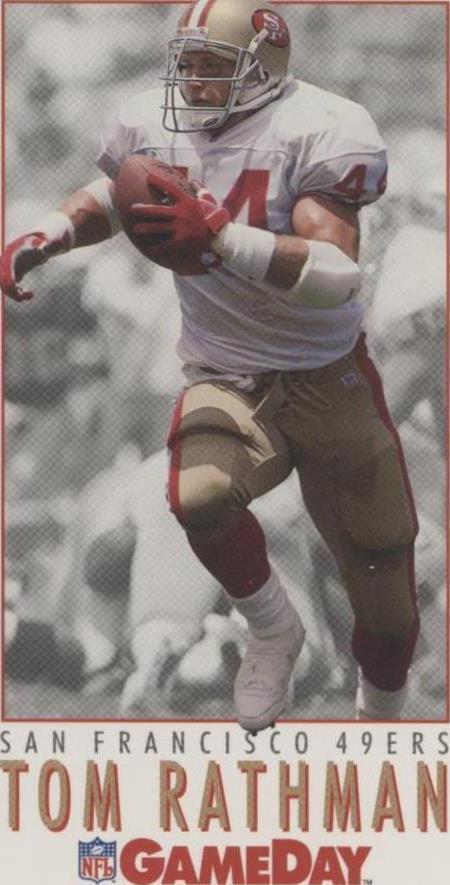 1992 GameDay - Tom Rathman #169 for sale online | eBay