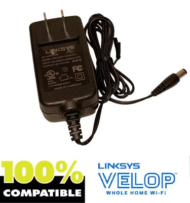 GENUINE LINKSYS ADAPTER COMPATIBLE VELOP MESH TRIBAND WHW03 AC2200 ...