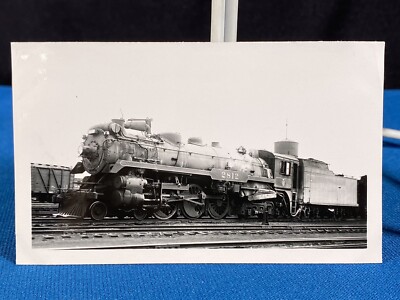 Canadian Pacific Railway Steam Locomotive 2812 Vintage Photo | eBay