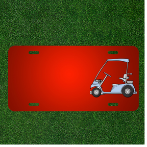 Custom Personalized License Plate With Add Names To Golf Cart Golf ...
