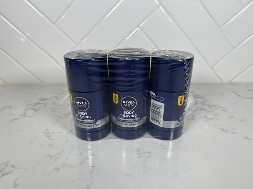 NEW! (3-PACK) Nivea for Men BODY SHAVING STICK Protective Hydration | eBay