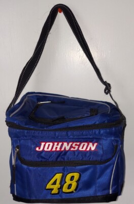 NASCAR Lowes Racing Team 48 Jimmie Johnson Cooler Bag/Lunch Box Used 11 ...