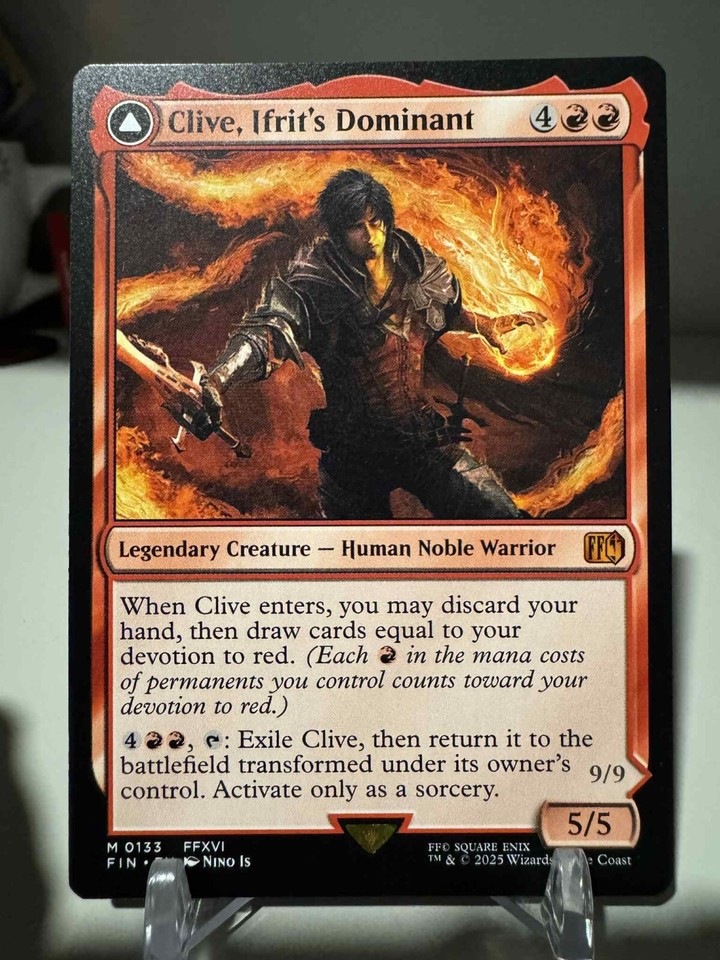 Final Fantasy Magic the Gathering Rares and Mythic Rares Borderless You ...