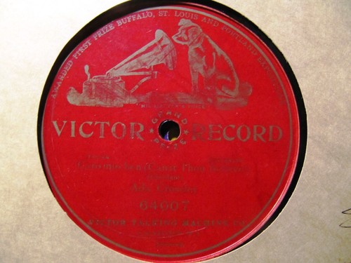 First VICTOR RED SEAL RECORD 1903 Ada Crossley Giordani CARO MIO BEN ...