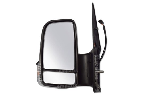 For Mercedes Sprinter Door Wing Mirror Manual Black Short Arm N/S 2006 ...