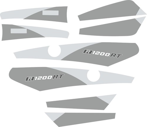 Sticker Kit compatible R1200RT from 2007 - 2010, decals R1200RT ...