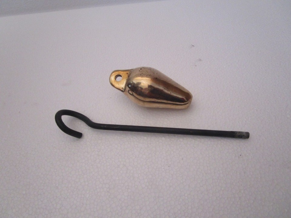 LARGE - Marine Brass BELL CLAPPER - BRASS MADE - Great Sounding /Boat ...