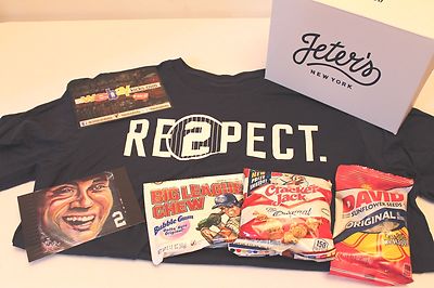 Air Jordan Retro Derek Jeter Re2pect Box Set Navy Blue T-Shirt Men's ...