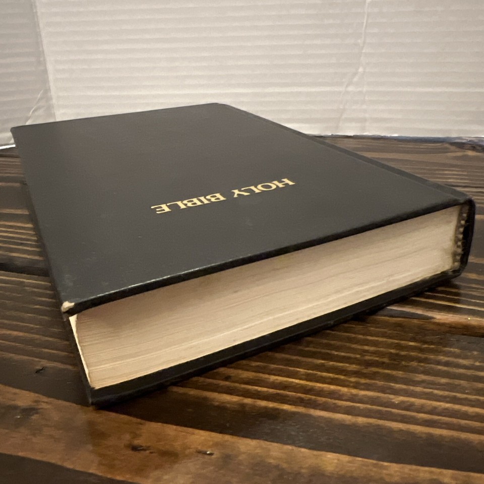 1987 Vtg Holy Bible King James Version KJV International Bible Society | eBay