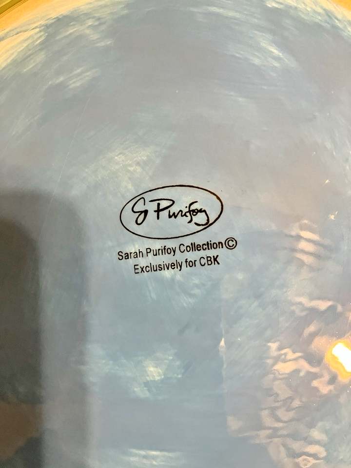 Lot of 7 Rare Sarah Purifoy Collection Plates exclusively for CBK | eBay