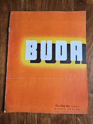 1946 - Vintage Buda One Sixty One Series Diesel Engine Information ...