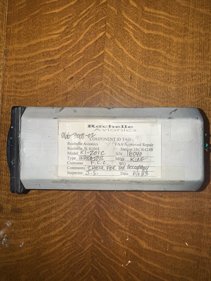 066-3008-02 King Radio KI-201C VOR, Localizer Indicator | eBay