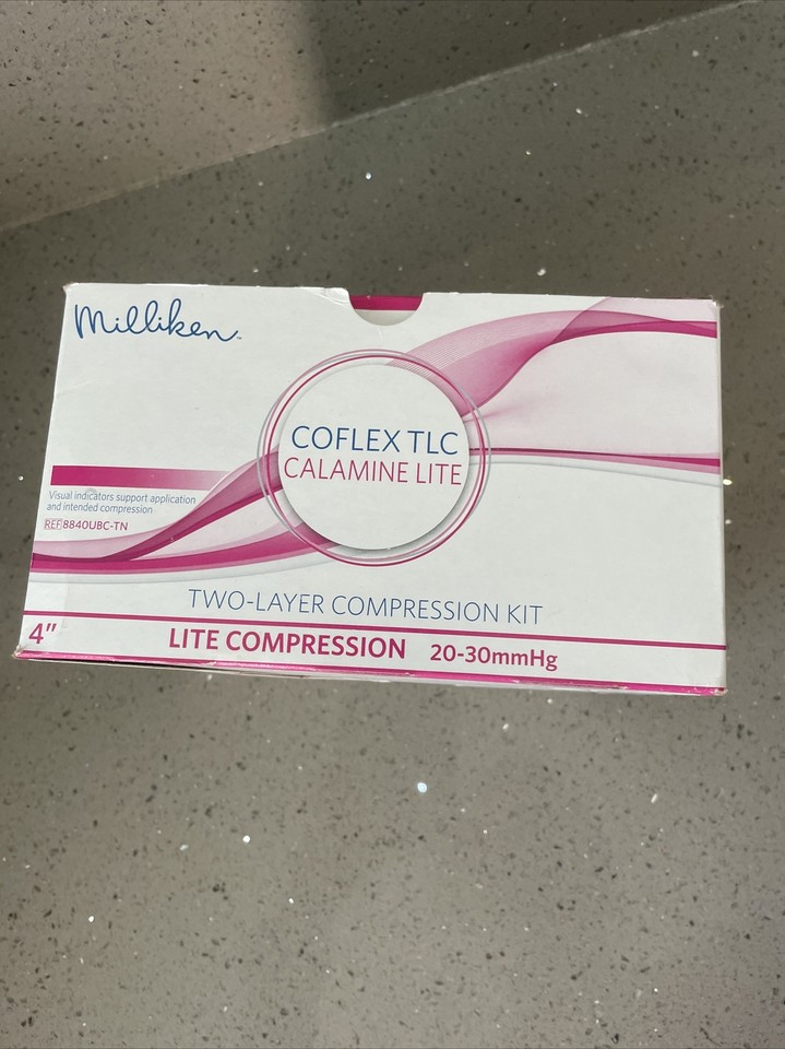 CoFlex TLC Calamine Compression Bandage (4"x6yd/4"x7yd) - Self-Adherent ...