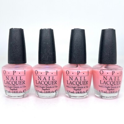 4 New OPI MINI Nail Polishes - Rosy Future - Mini Size | eBay