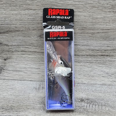 Rapala Glass Shad Rap Suspending 2" rattle crankbait lure | eBay