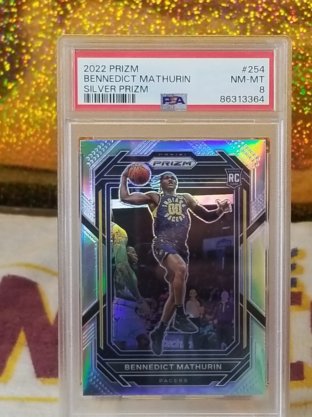 2022-23 Panini Prizm - Silver Prizm #254 Bennedict Mathurin (RC) for ...