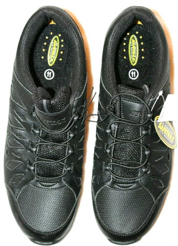 Safetrax Women's Black Brenna Slip Resistant Work Shoes 20237 Sz 7-11 ...