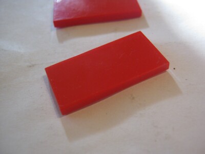 Lego Lot 3 Red 2x4 Smooth Finishing Tiles, 87079 (028-3) | eBay