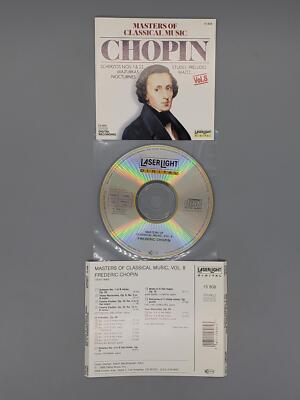 Masters Of Classical Music Vol. 8 Frederic Chopin (CD) No Case No Tracking | eBay