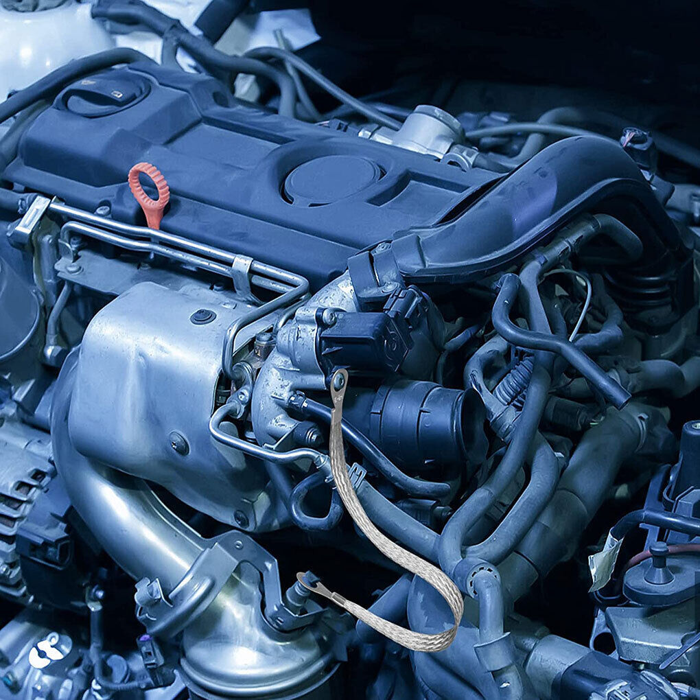 5Pcs Tinned Copper Engine Ground Strap For Truck Car Grounding Cable ...