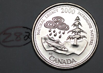 Canada 2000 May Natural Legacy 25 cents Circulated Quarter Lot# Z82 | eBay