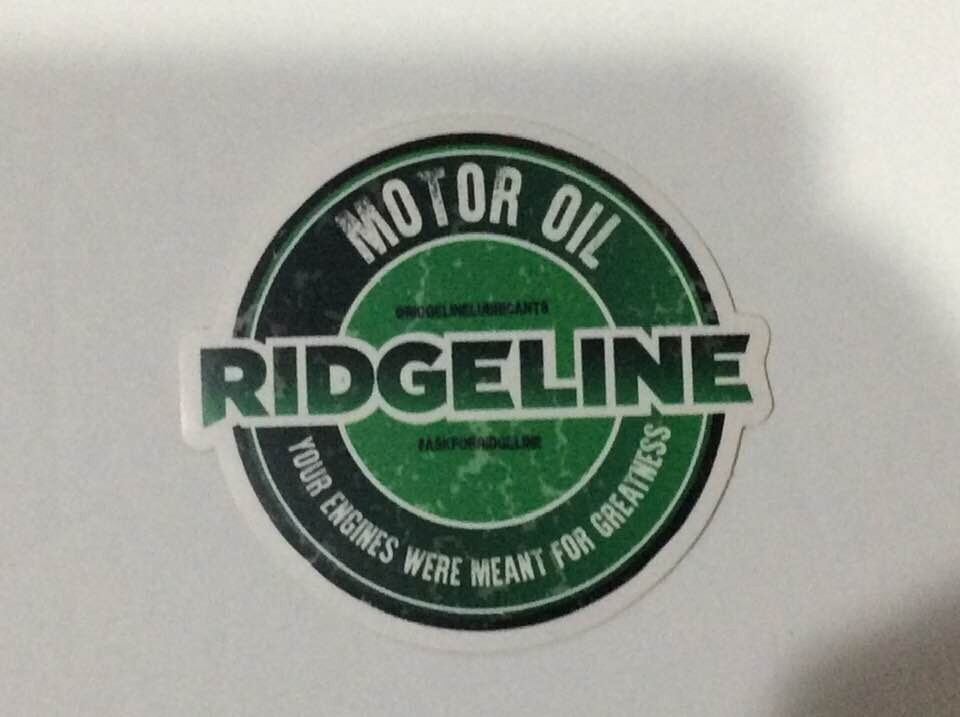 Ridgeline motor oil sticker | eBay