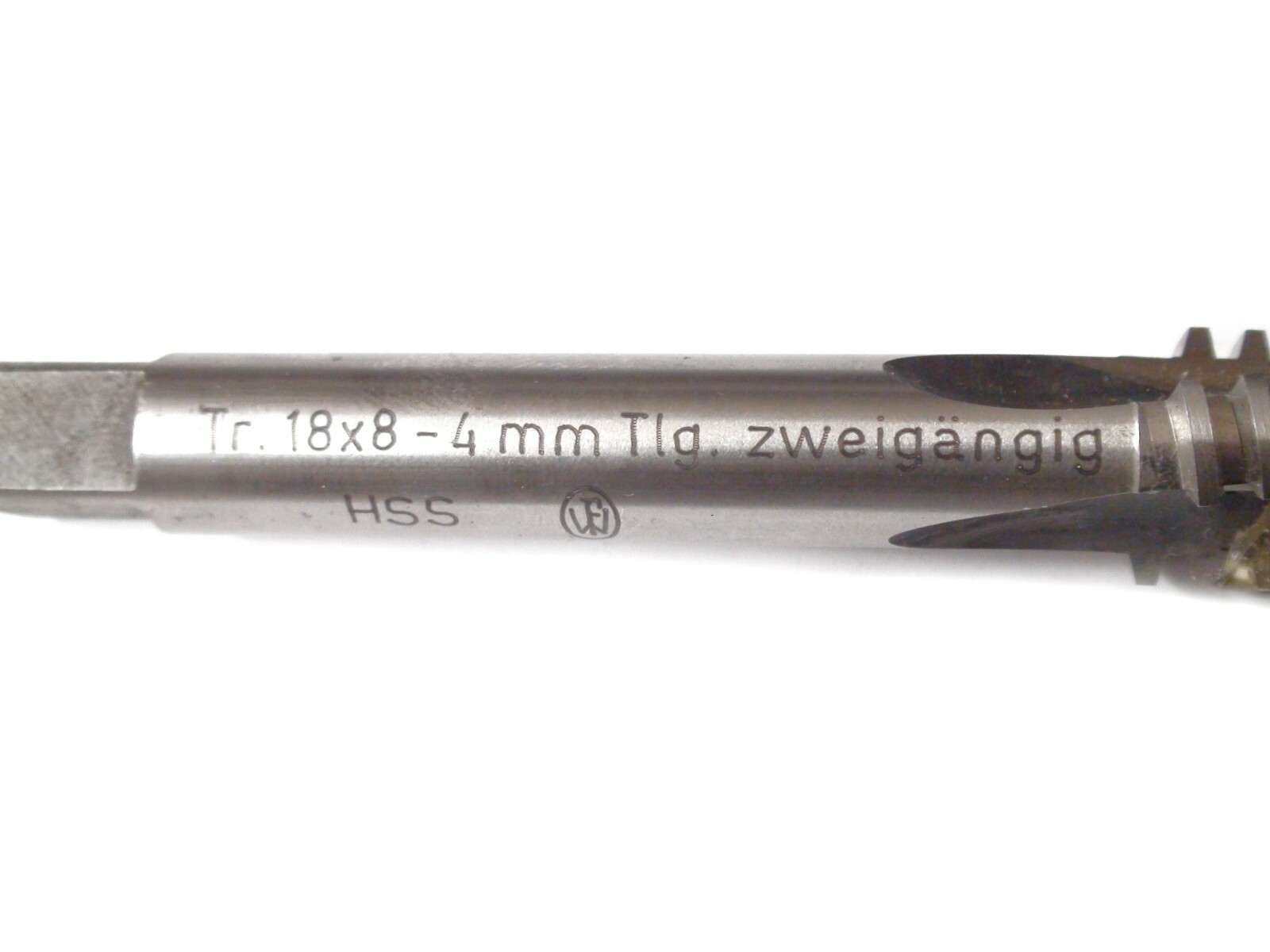 Fette maschio TR 18x4 HSS Filettatura Trapezia 18 x 8 - 4 Fresa Pronta ...