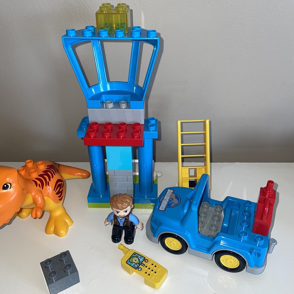 Lego DUPLO Jurassic World T. Rex Tower #10880 Retired 2018 | eBay