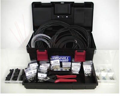 Venhill 10m Workshop DIY Throttle Clutch Cable kit Motorcycle Quad ...