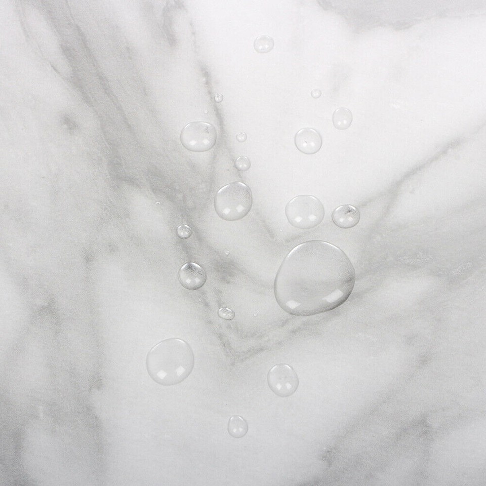 Grey 5M Marble Wall Paper Self Adhesive Sticker Kitchen Counter ...