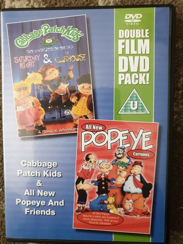 CABBAGE PATCH KIDS SATURDAY NIGHT AND THE CLUBHOUSE / ALL NEW POPEYE ...