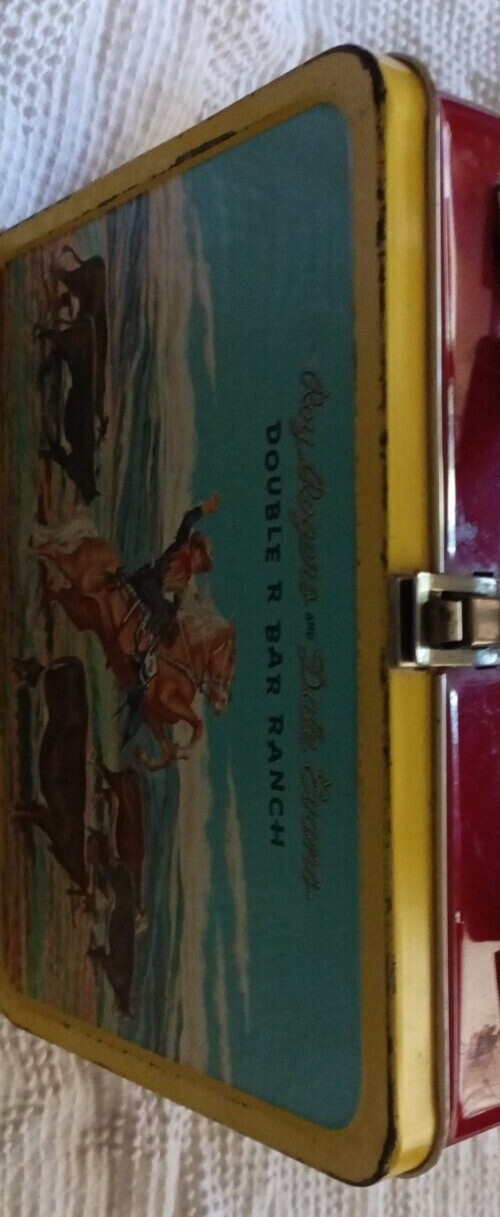 Roy Rogers and Dale Evans Double R Bar Ranch Lunch Box and Thermos Set ...