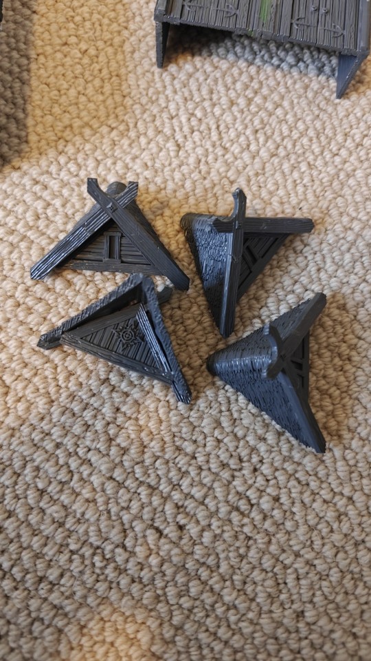 Warhammer Middle Earth Strategy Battle Game Converted Rohan Great Hall ...