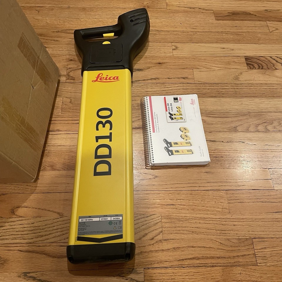 Leica DD130 Underground Utility Locator 60Hz Cable Pipe Detector w ...