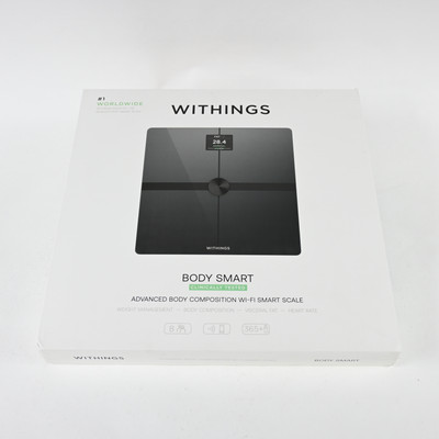WITHINGS Body Smart - Accurate Scale for Body Weight and Fat Percentage ...