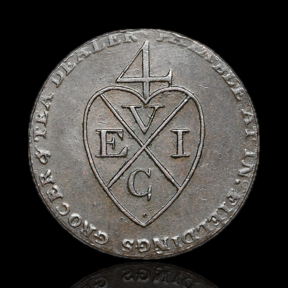 GREAT BRITAIN, Conder Halfpenny Token, 1793, Manchester, Tea Dealer | eBay
