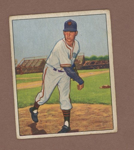 1950 Bowman Baseball Card # 83 Giants Sheldon Jones Gd-Vg | eBay