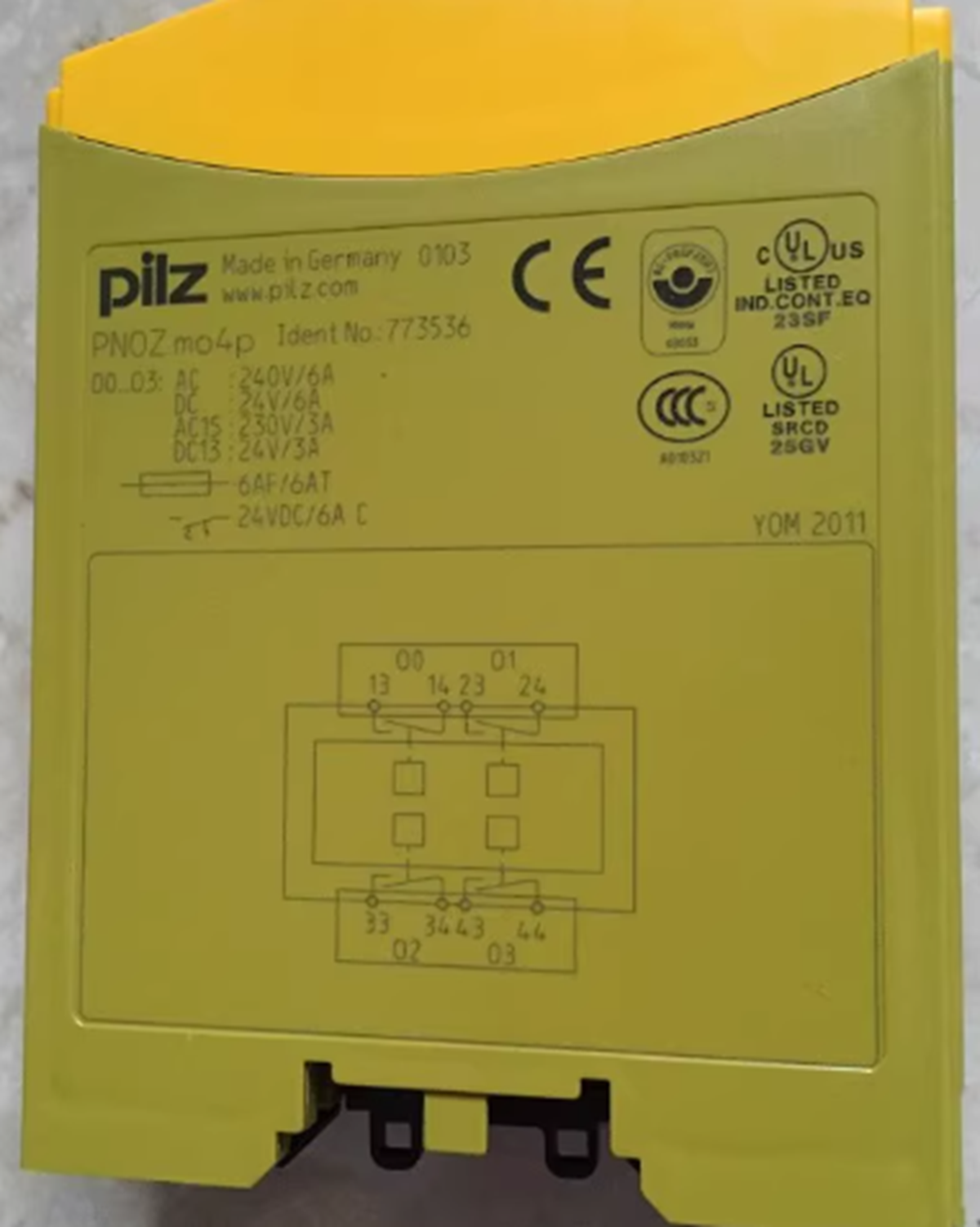 Pilz PNOZ Mo4p 773536 Safety Relay Expansion Module for sale online | eBay