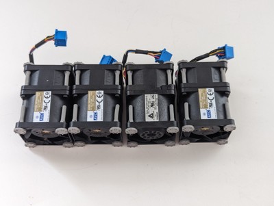 4 Dell Poweredge R330 R420 R430 CPU Cooling Fans (DNH1Y-A01 / GFC0412DS ...