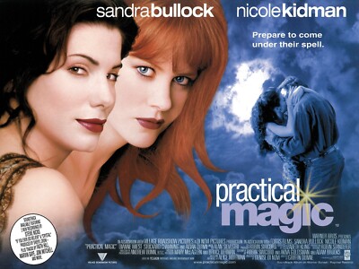 Practical Magic movie poster - 12 x 16 inches - Sandra Bullock, Nicole ...