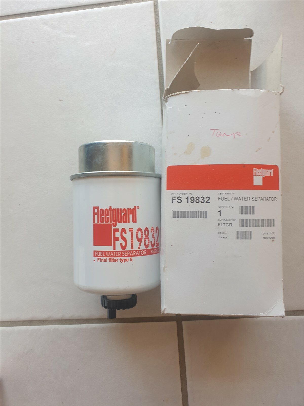 Fleetguard FS19832 Fuel Filter | eBay