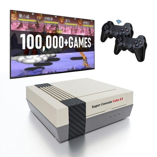Retro Game Console Retroplay - Super Console Cube X3 100,000+ Video ...