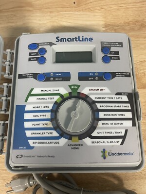 Weathermatic SL1620 120V AC / 60 Hz 20-Zone Sprinkler Zone Controller ...