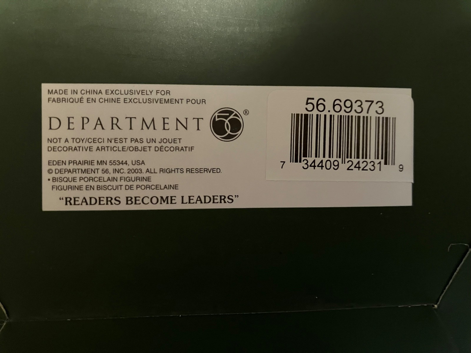 2003 Snowbabies "Readers Become Leaders"New! | eBay