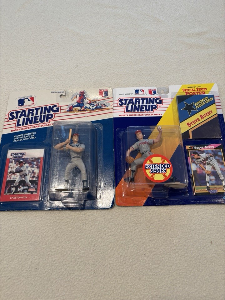 HUGE LOT OF 16 UNOPENED STARTING LINEUPS 1988-1994! ALL BASEBALL. ALL ...