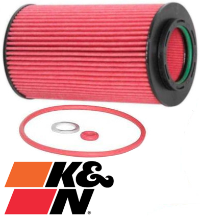 K&N HIGH FLOW CARTRIDGE OIL FILTER FOR JEEP COMPASS MK ECD TURBO DIESEL ...
